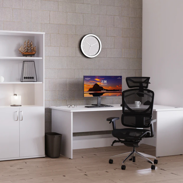 Dynamic Ergo Click High Back Ergonomic Posture Office Chair with Arms ...